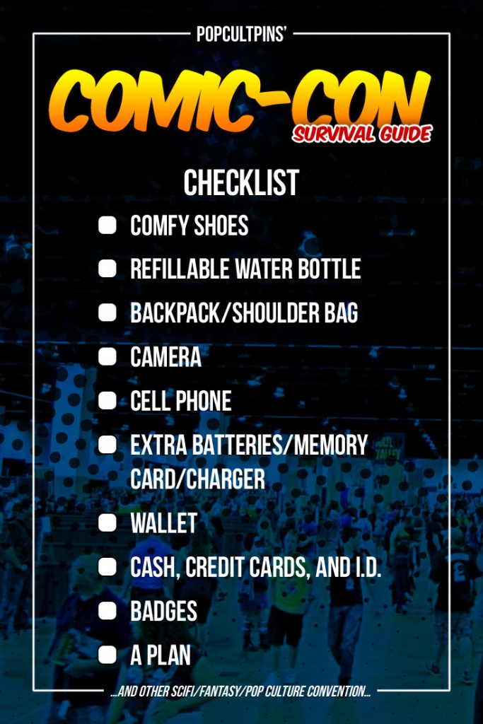 Convention Survival Guide - PopCultPins